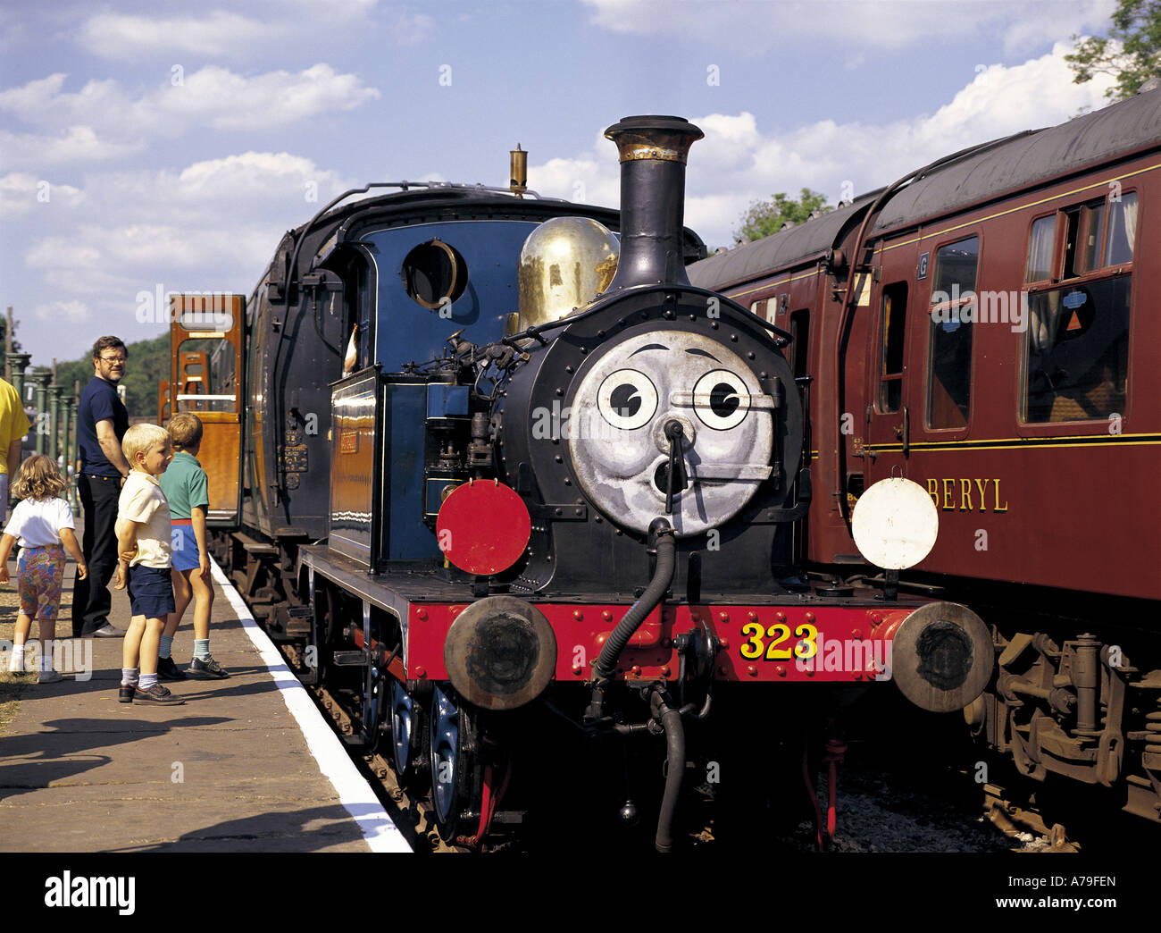 Bluebell Railway Sussex England Stock Photo - Alamy