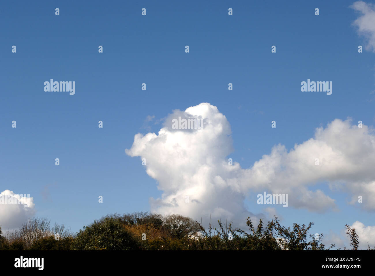 Cloud patterns in the sky Stock Photo - Alamy