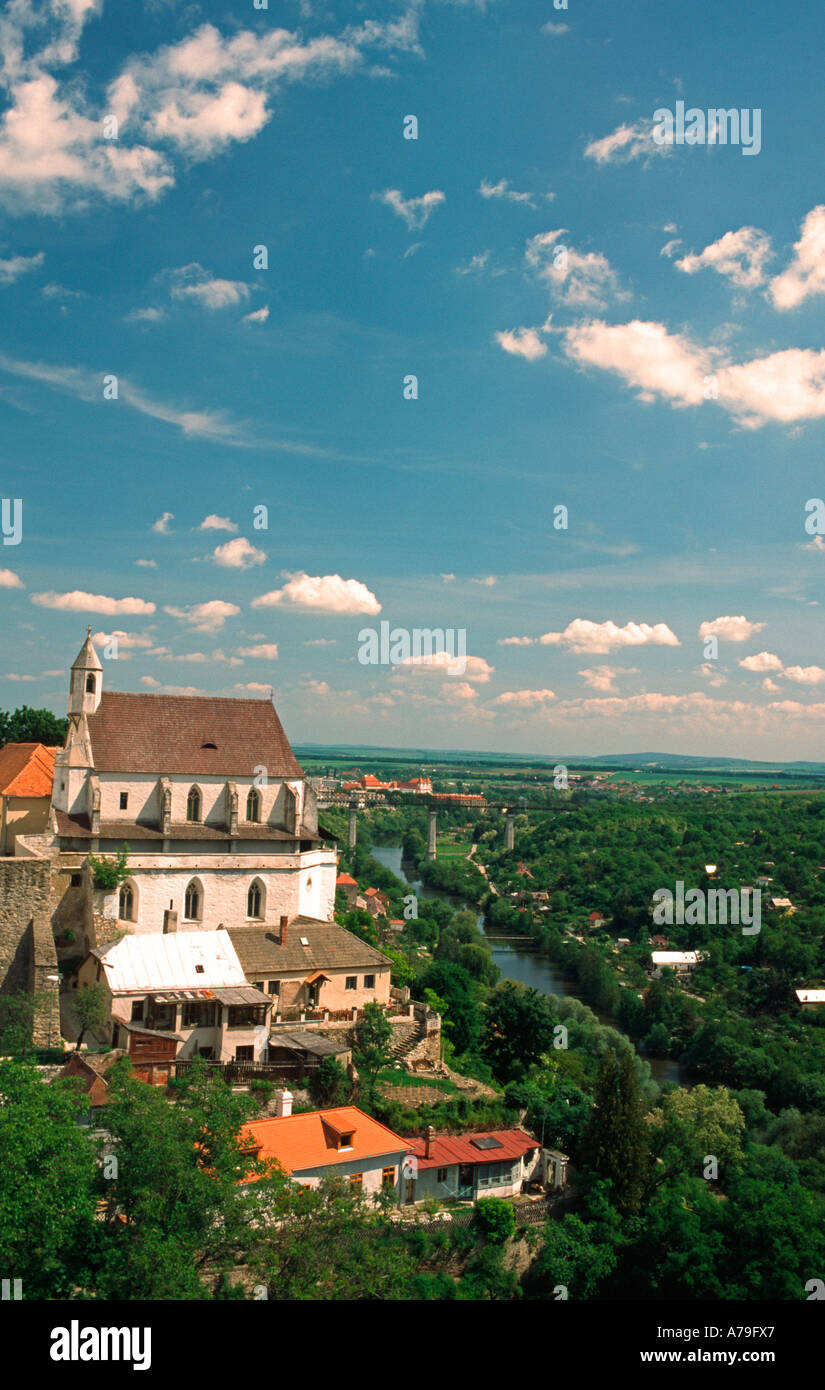 Ortschaft Znaim Village of Znojmo Stock Photo - Alamy