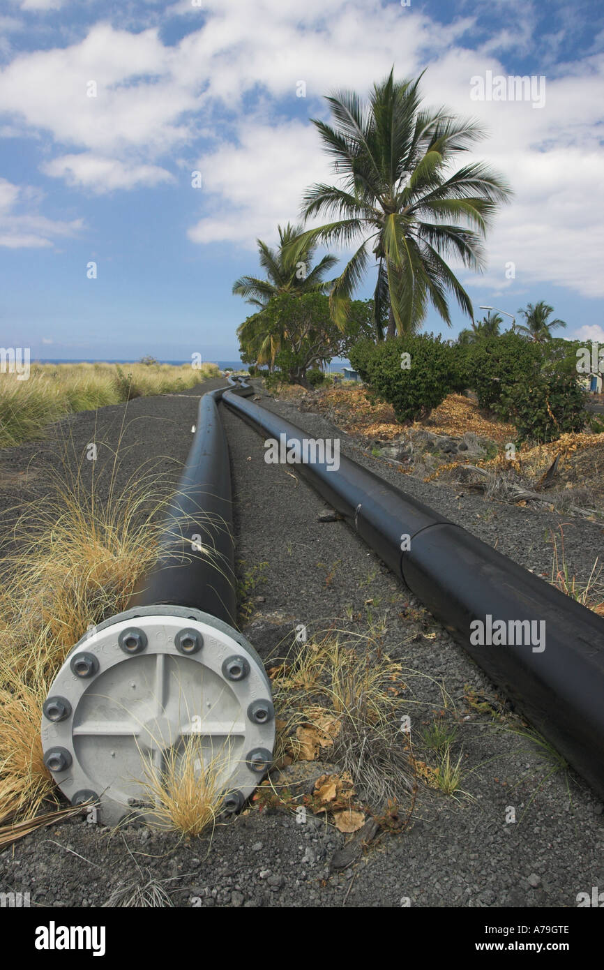 Deep Sea Water Pipelines Stock Photo - Alamy