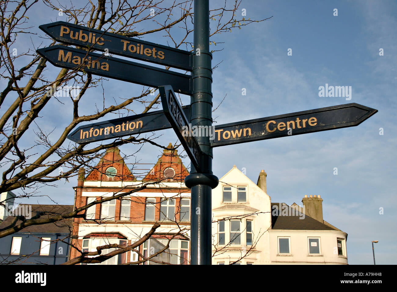 Any Direction: A complex finger sign to Public Toilets Tourist ...
