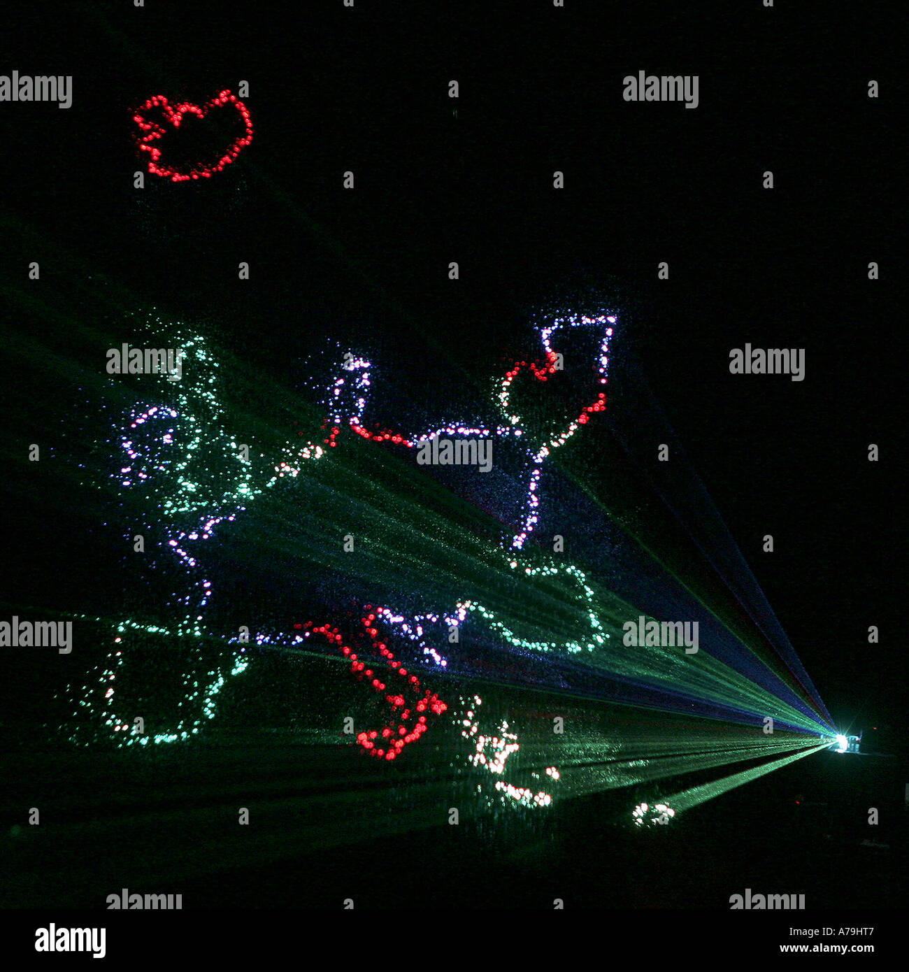 Laser projection map hi-res stock photography and images - Alamy