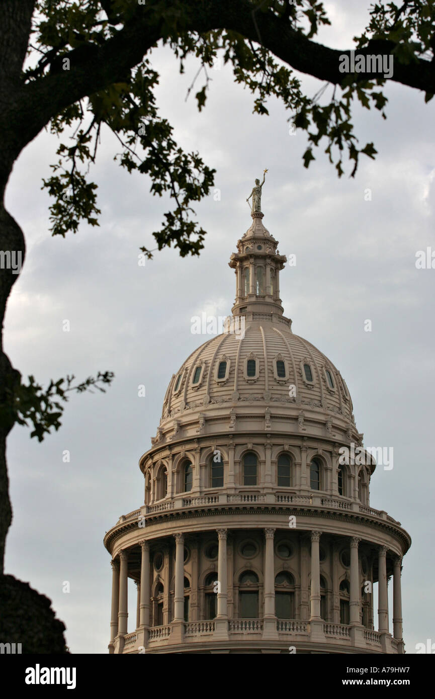 The Dome of the Texas Capitol Stock Photo - Alamy