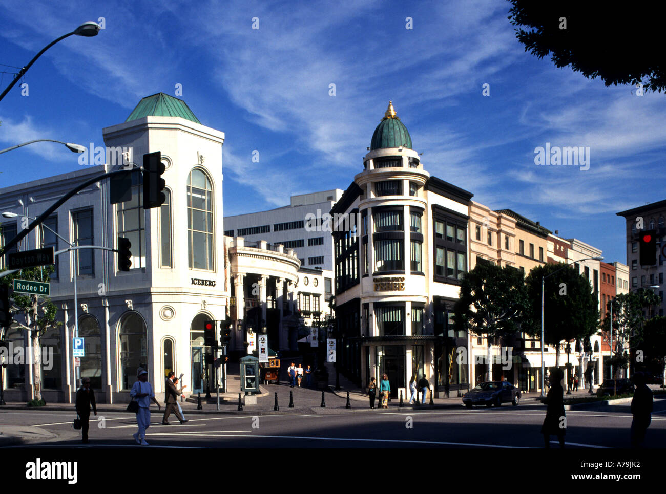Tiffany & Co Rodeo Drive boutiques shops Beverly Hills Los Angeles ...