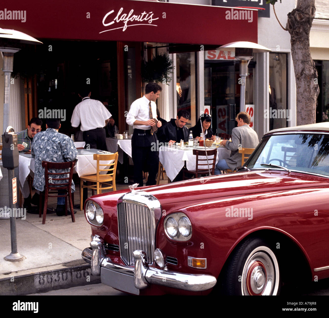 Sunset plaza Boulevard Restaurant Beverly Hills California United ...