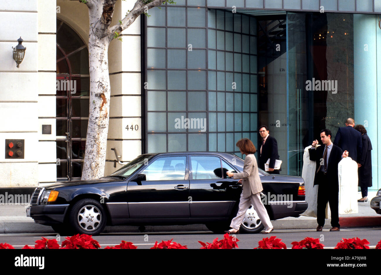 Rodeo Drive famous three-block long stretch of boutiques and shops in ...