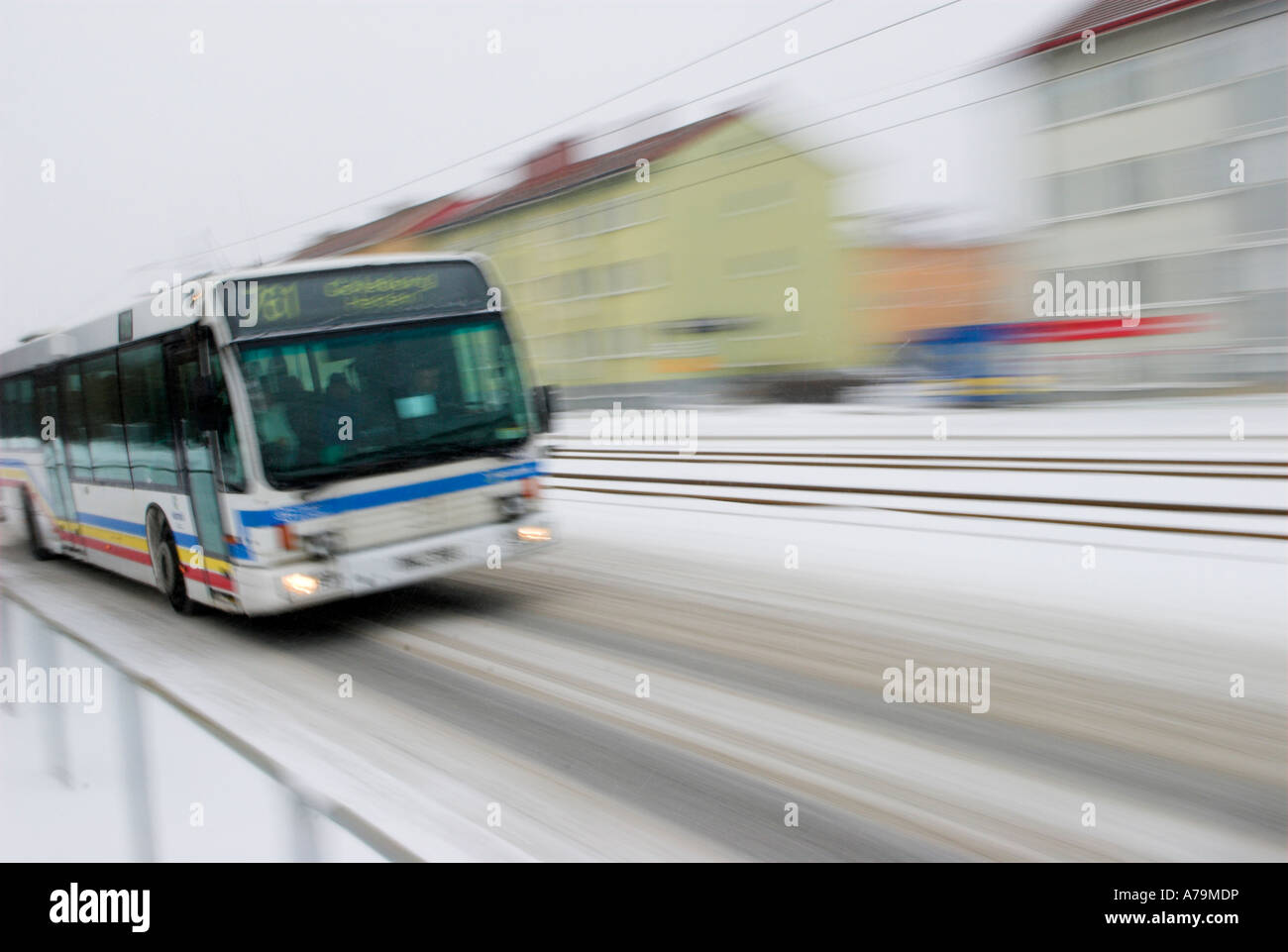 Swedish bus hi-res stock photography and images - Alamy