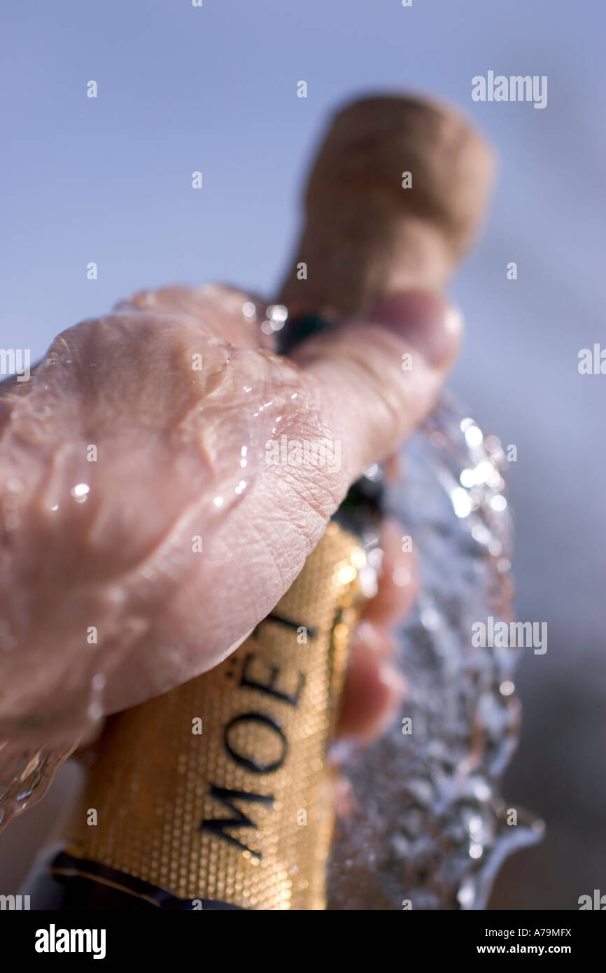 Open bottle moet chandon hi-res stock photography and images - Alamy