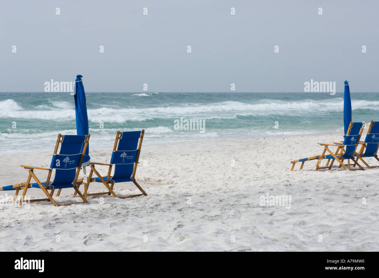 Seaside Florida USA A popular southeast tourist destination with white ...