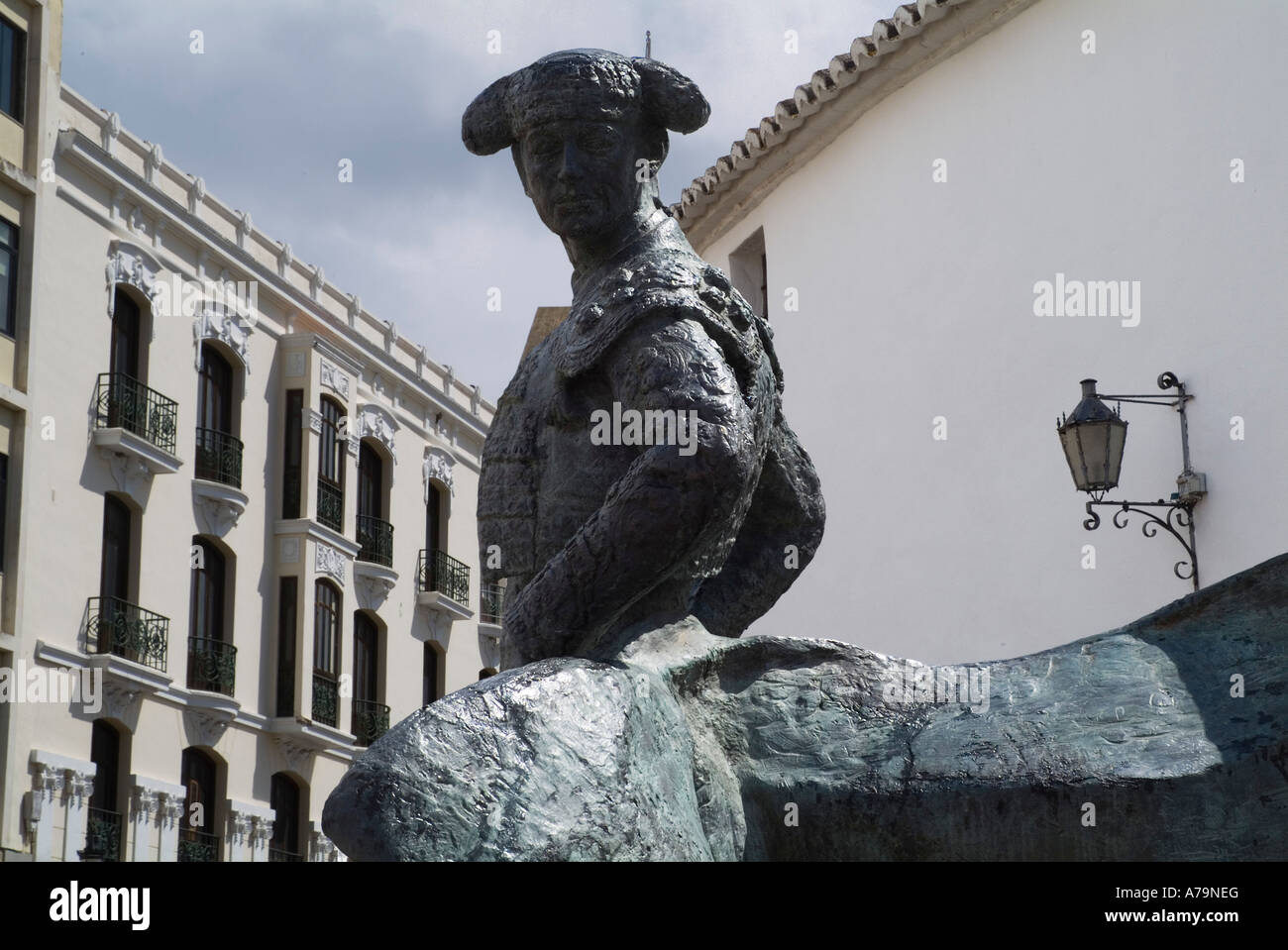 Ronda statue cayetano ordonez hi-res stock photography and images - Alamy