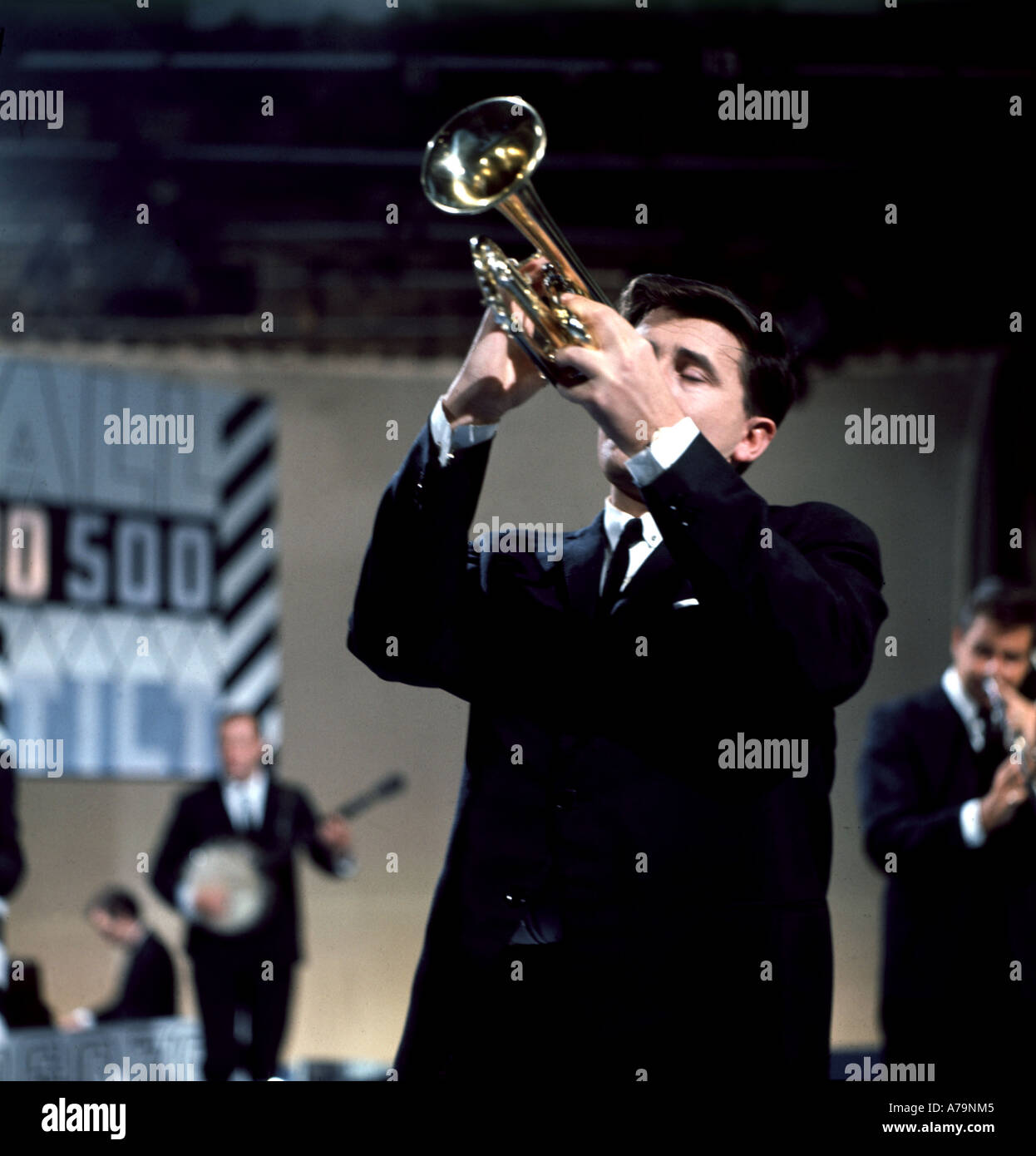 KENNY BALL UK jazz musician about 1967 Stock Photo - Alamy