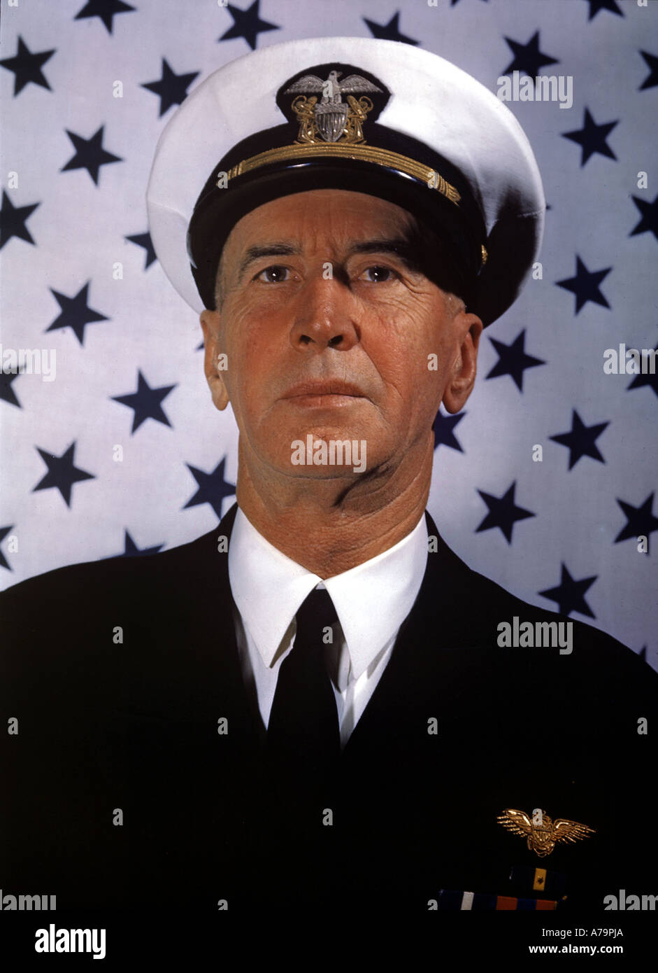 ADMIRAL ERNEST J KING 1878 to 1956 US Chief of Naval Operations in WW2 Stock Photo - Alamy