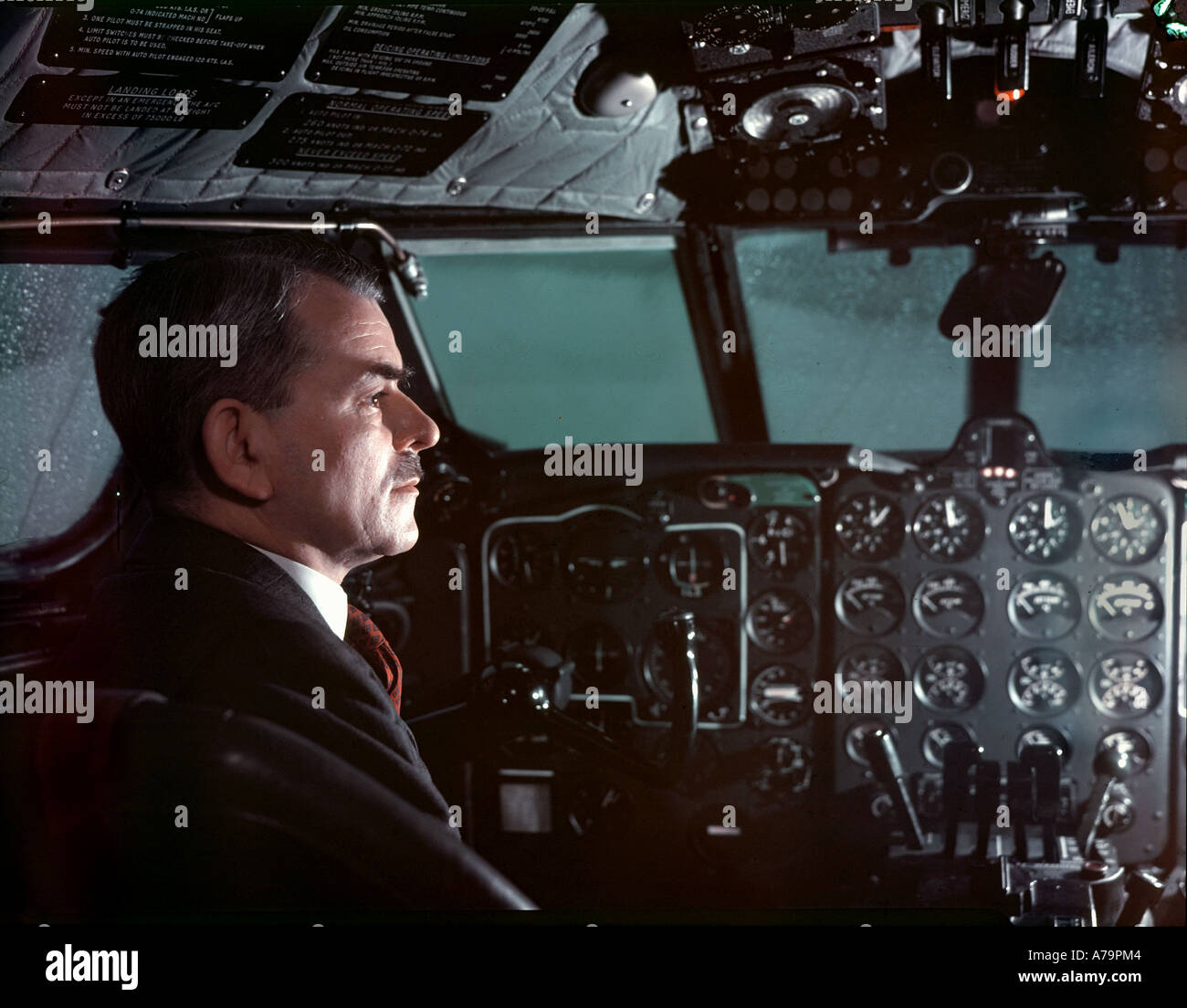 SIR FRANK WHITTLE British inventor of the jet engine 1907 to 1996 in ...