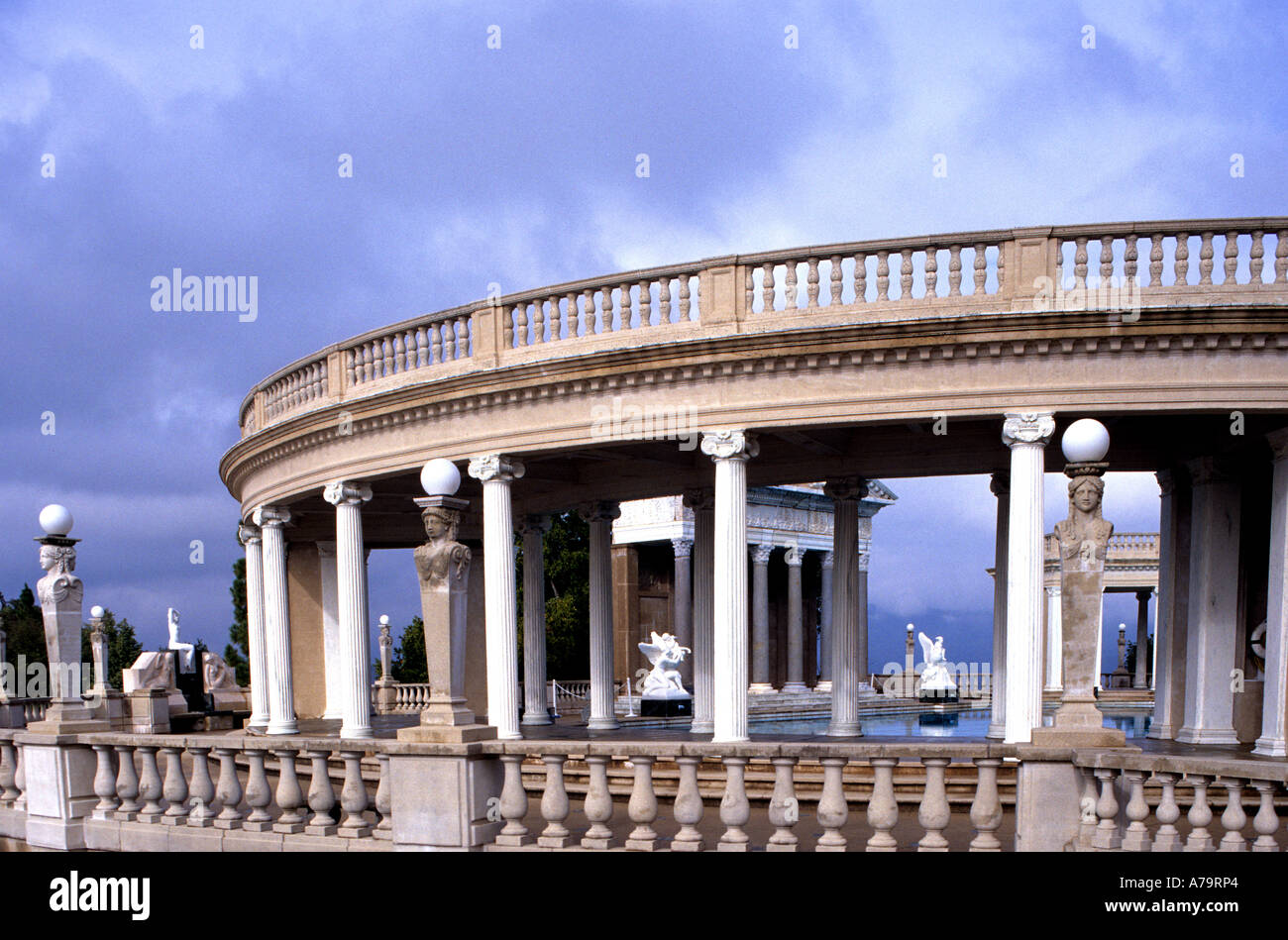 Hearst Castle was the palatial estate of newspaper magnate William ...