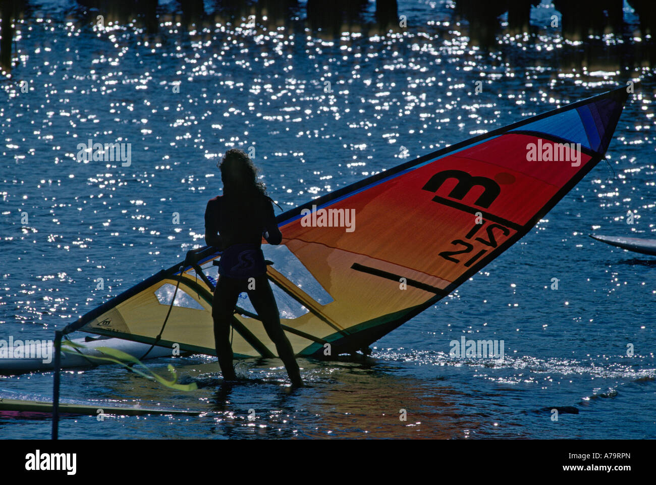Windsurfing florida hi-res stock photography and images - Alamy
