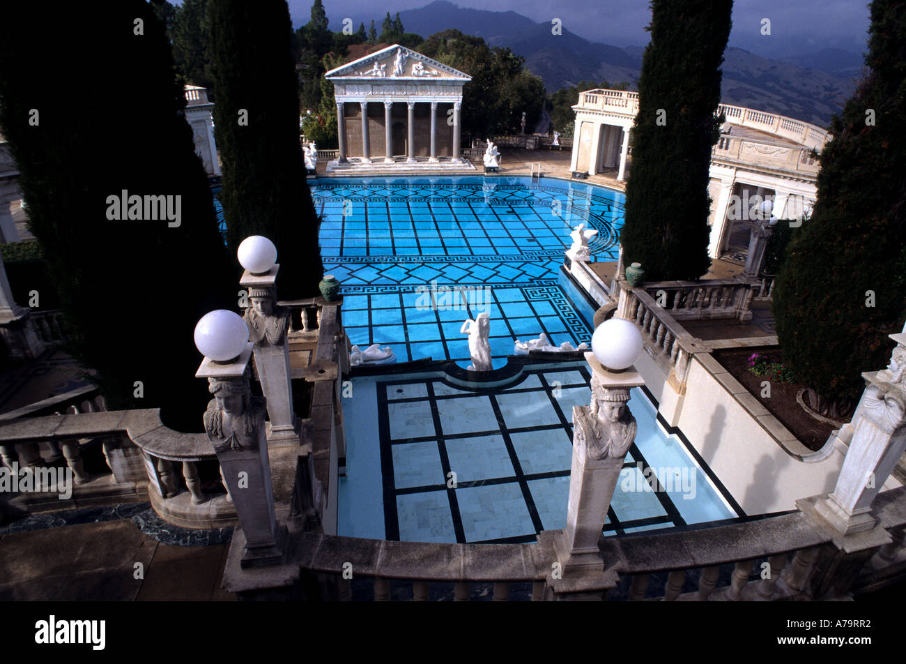 Hearst Castle was the palatial estate of newspaper magnate William ...