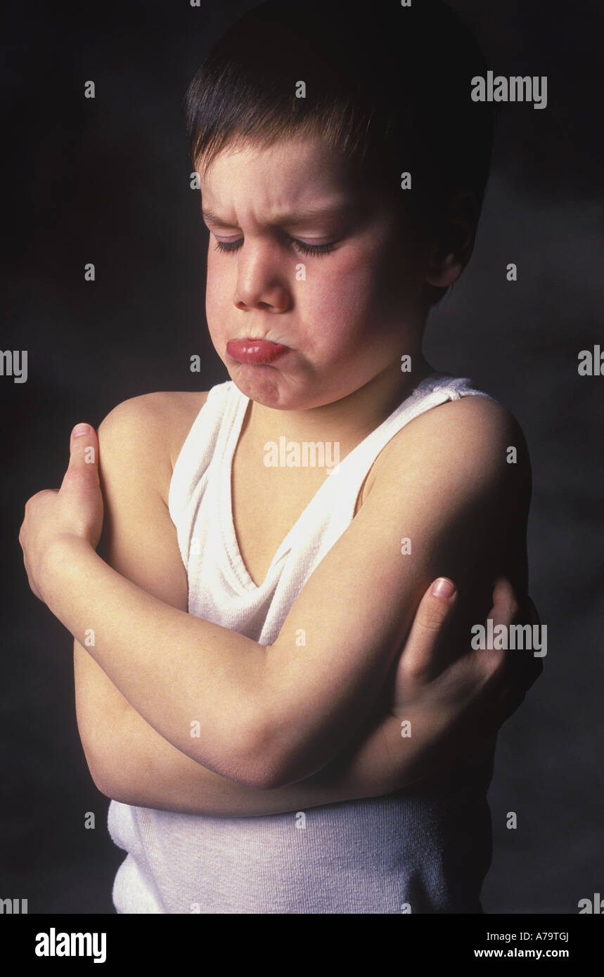 Pouting Little boy Model Released Stock Photo - Alamy Pouting Little boy Model Released Stock Photo - Alamy
