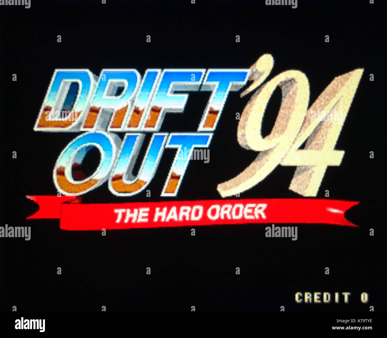 Drift Out The Hard Order Visco Games 1994 vintage arcade videogame ...