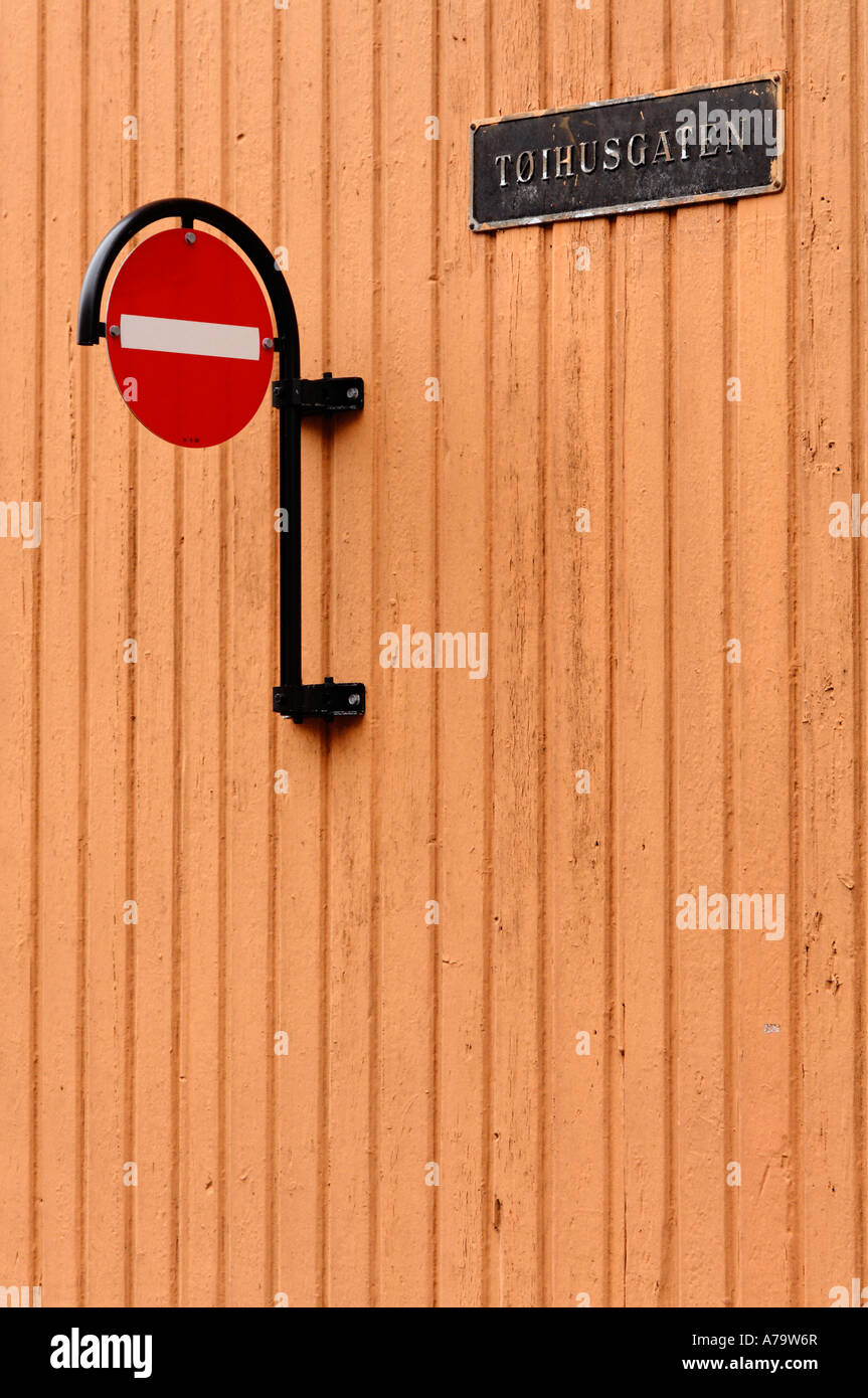 Street details in Fredrikstrad Gamlebyen or Old Town south of Oslo with ...