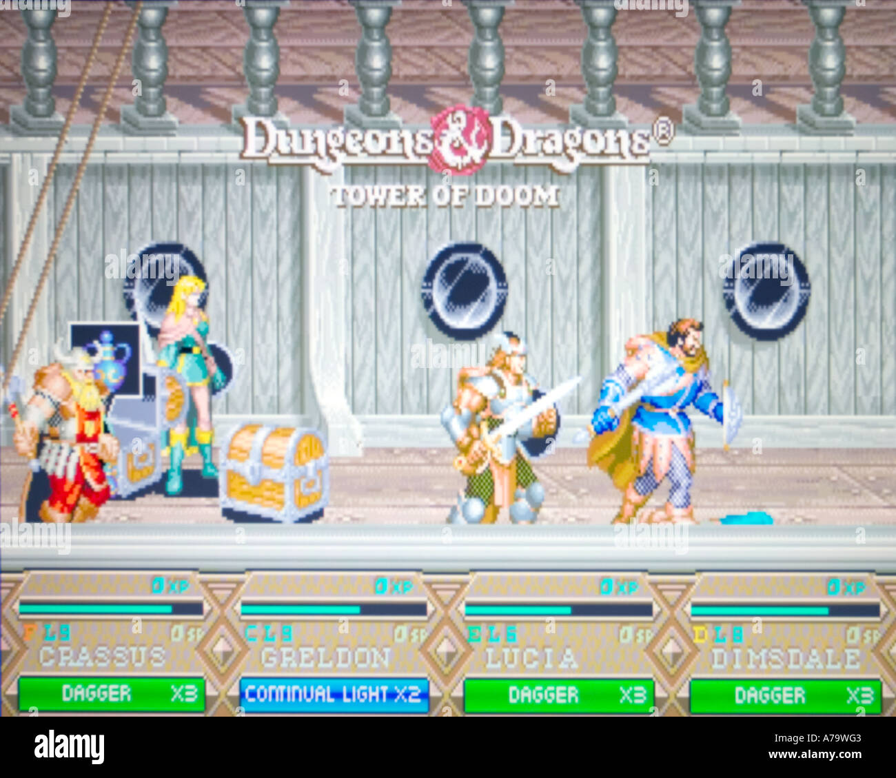 Dungeons And Dragons Tower of Doom Republic of Darokin Capcom 1993 ...