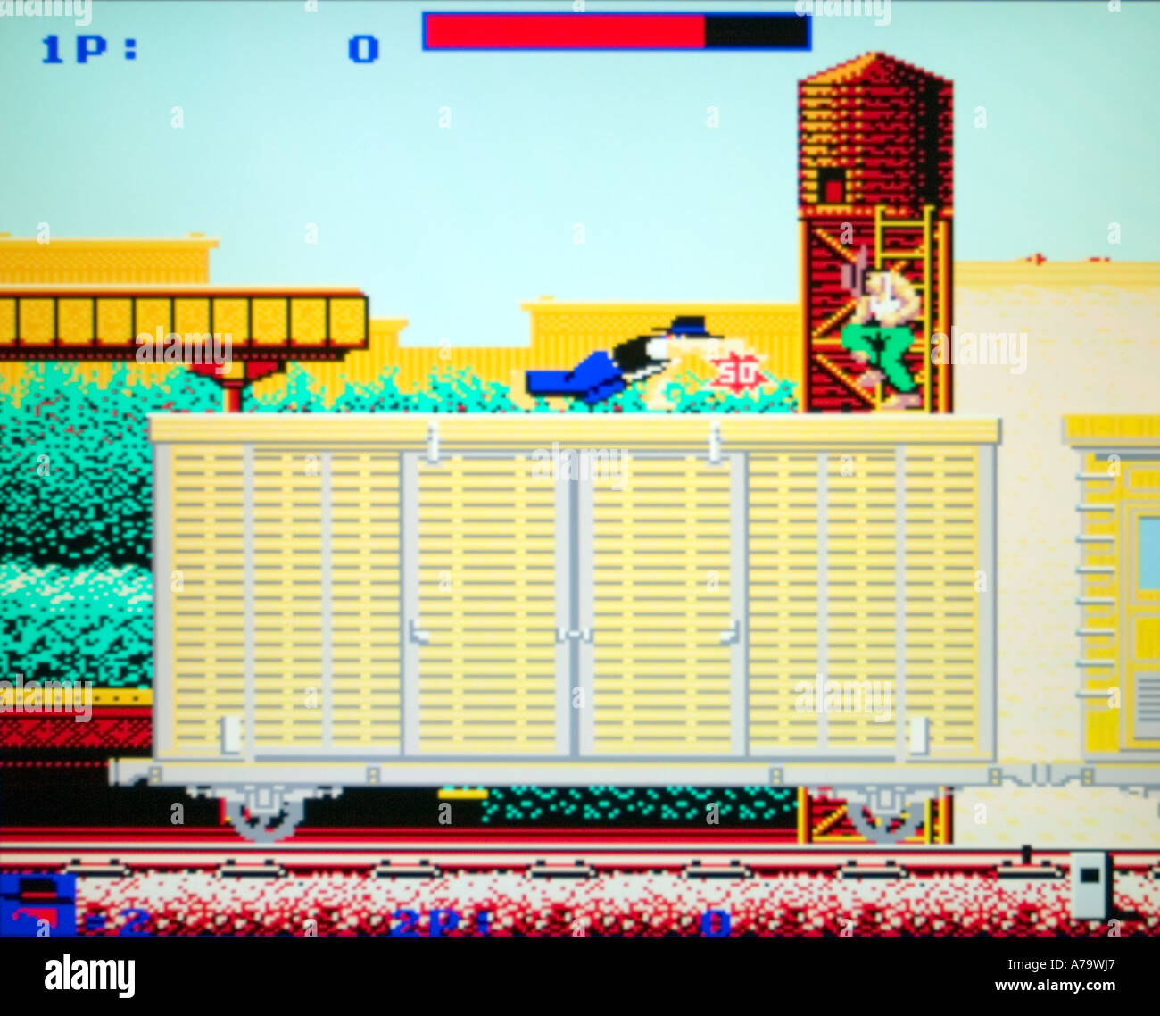 Express Raider Data East 1986 vintage arcade videogame screenshot ...