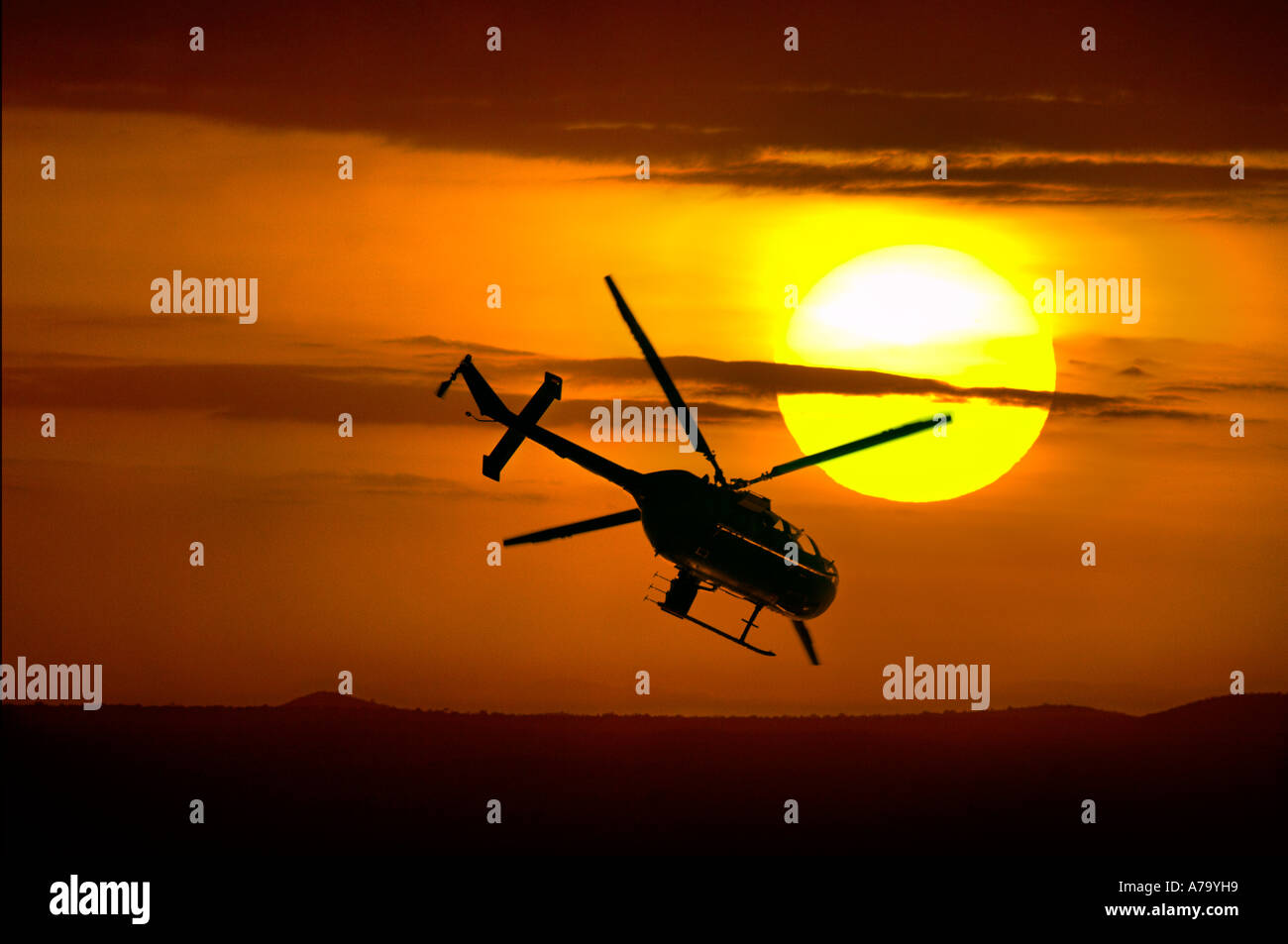 fly flight into the sun helicopter Helikopter heli gyroplane blade at ...