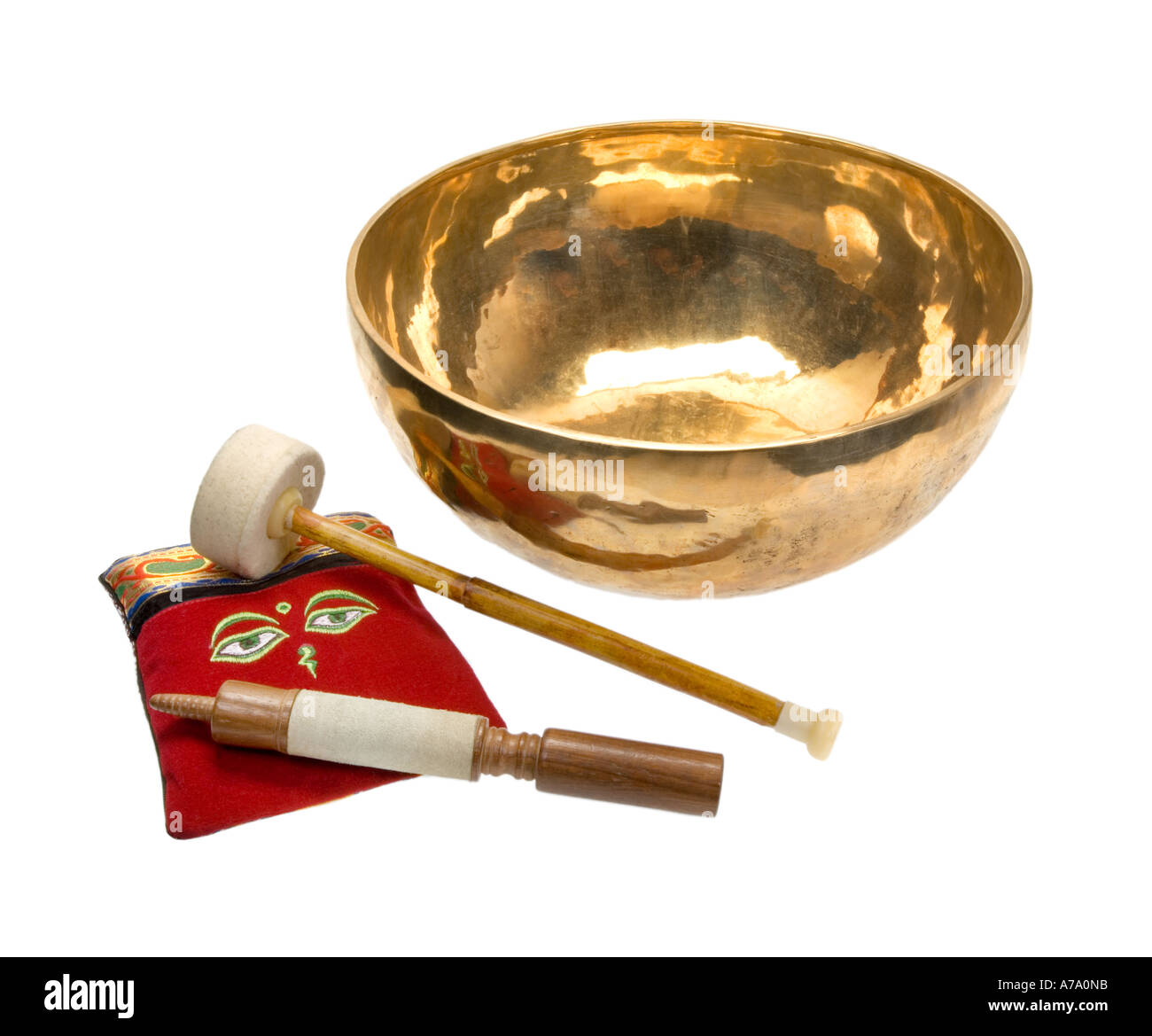 Singing Bowl and Striking Sticks from Nepal India tradition from the ...