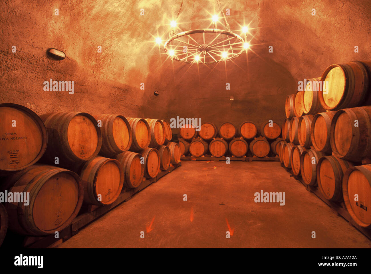 Wine Cave Gibbston Valley Winery Gibbston Valley near Queenstown New ...