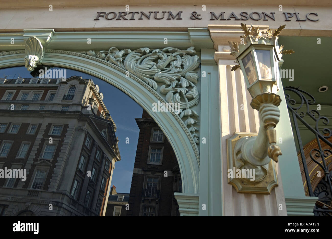 Fortnum and Mason plc Department Store in Piccadilly, London, England ...