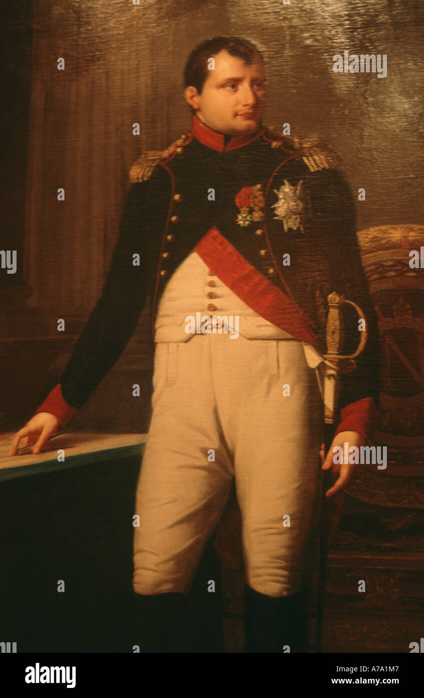 Napoleon bonaparte portrait painting hi-res stock photography and ...