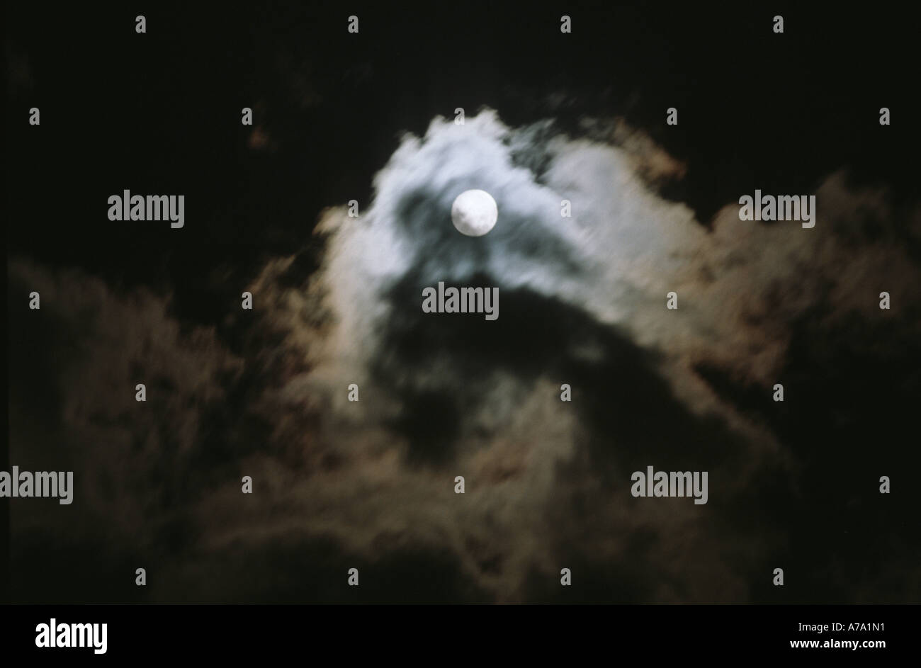 moon sky dramatic light night Stock Photo - Alamy