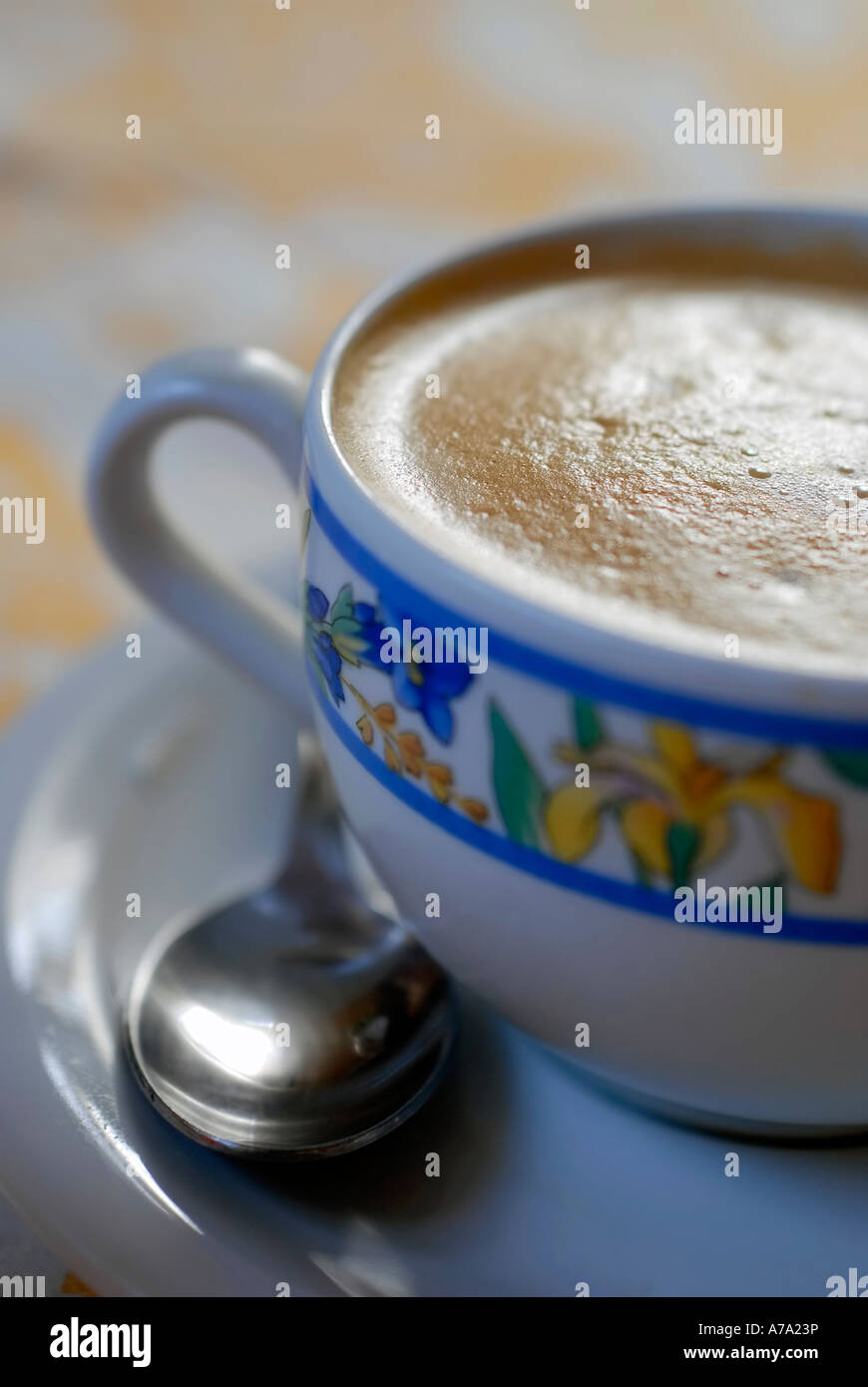 An Italian cappuccino Stock Photo - Alamy
