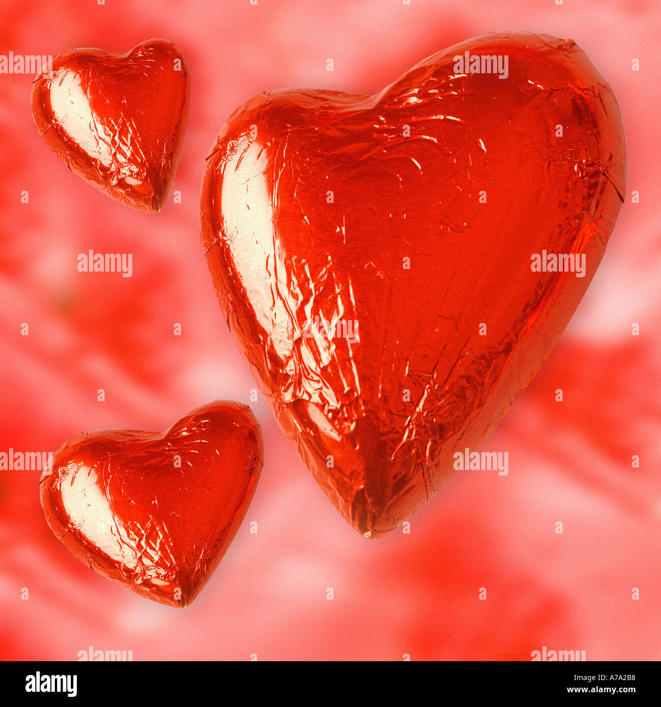 Red foil hi-res stock photography and images - Alamy