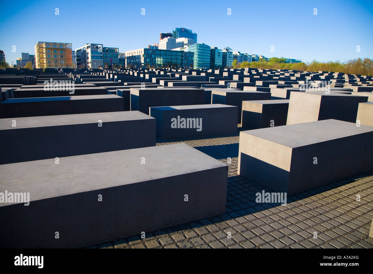 Holocaust-Mahnmal Holocaust Monument Berlin Germany Deutschland Stock ...
