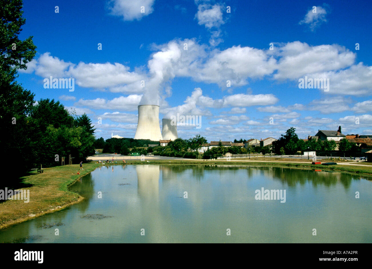 Nuclear power in France Stock Photo - Alamy