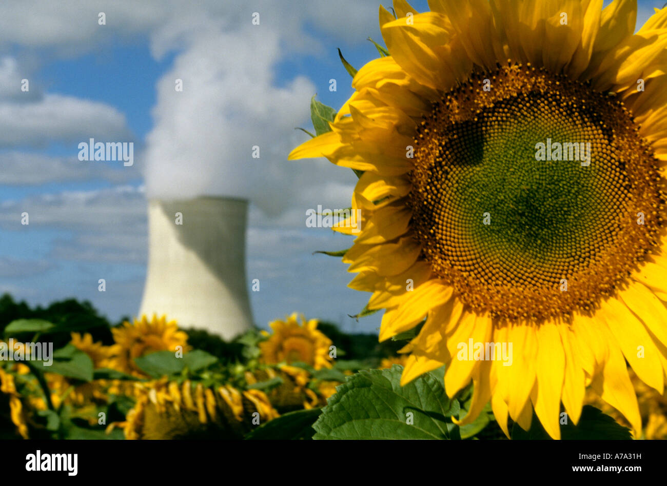 Nuclear power plant in France Stock Photo - Alamy
