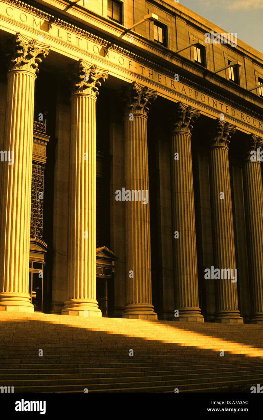 Post Office Main Branch Manhattan New York Stock Photo - Alamy