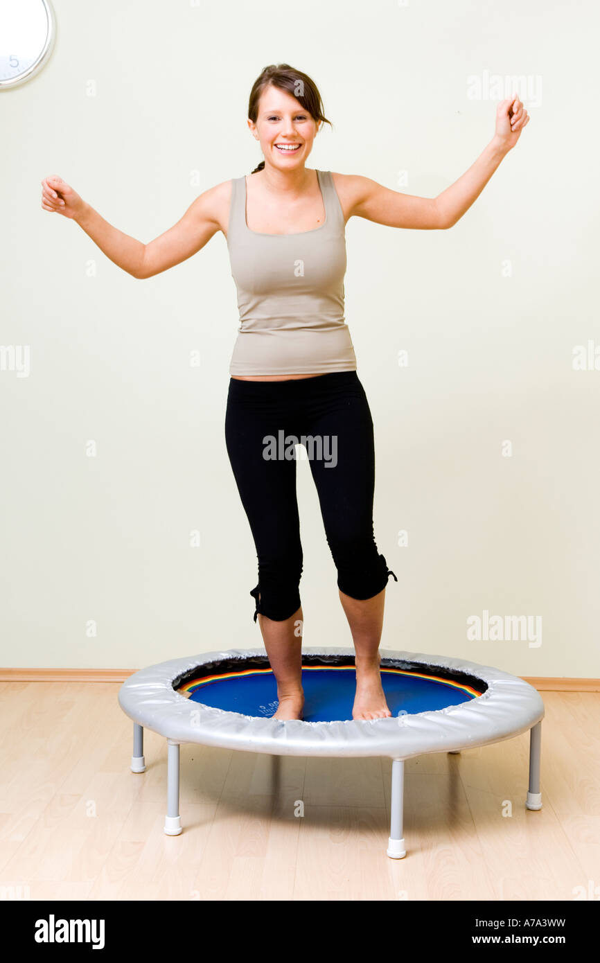 Trampolin Woman High Resolution Stock Photography and Images - Alamy