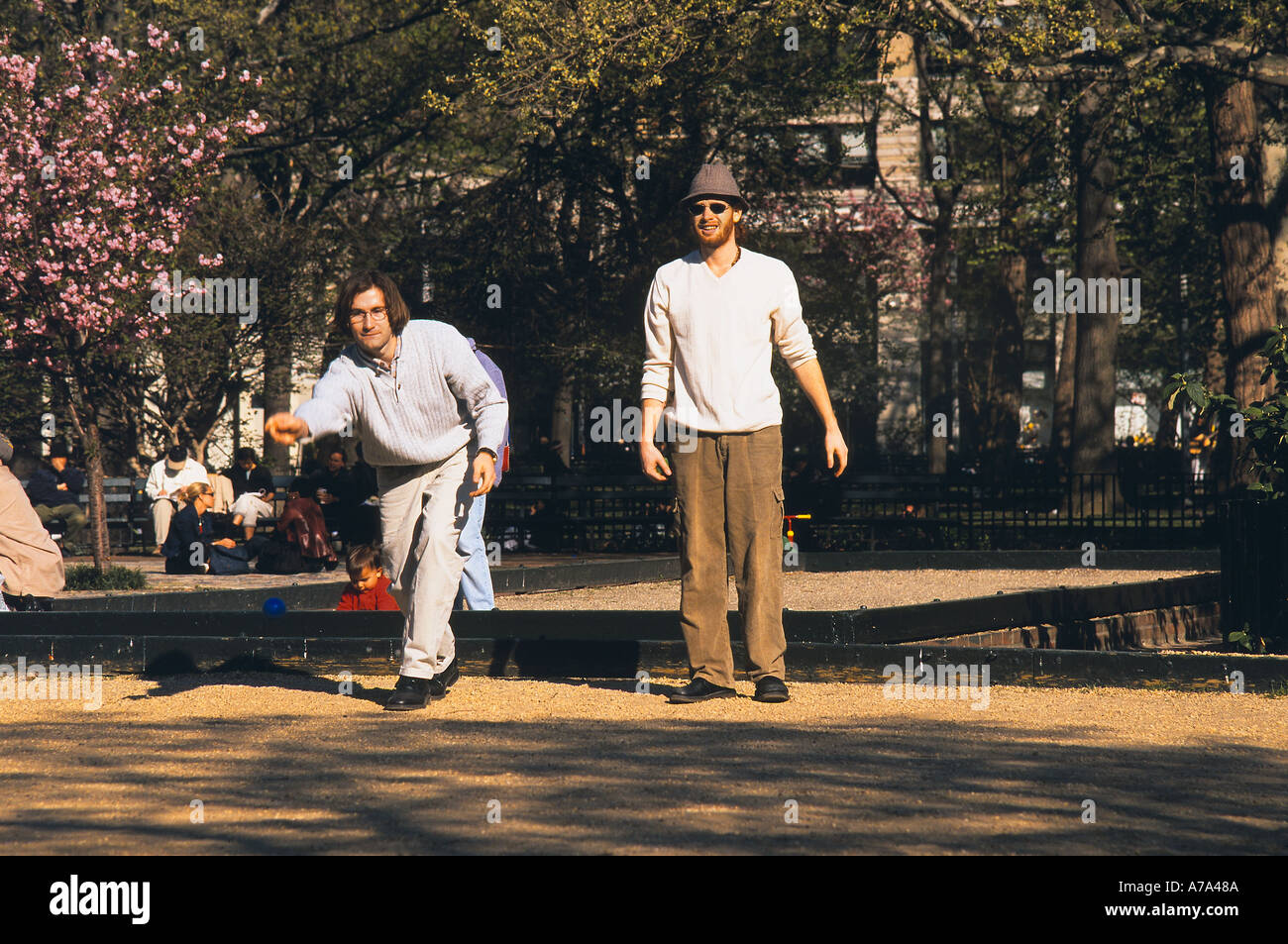 Ball park village square hi-res stock photography and images - Alamy