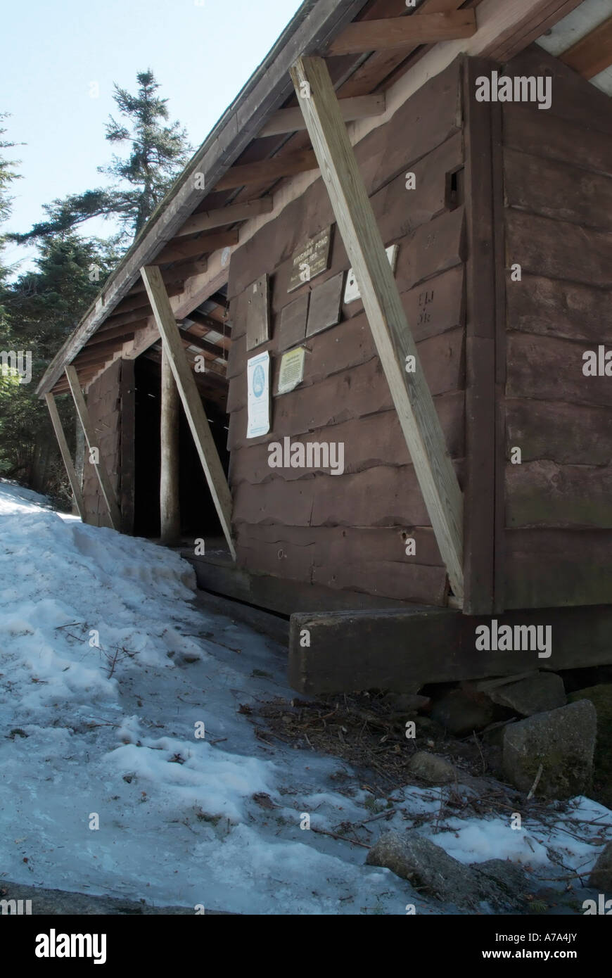 Appalachian Trail-Kinsman Pond Shelter White Mountains New Hampshire ...