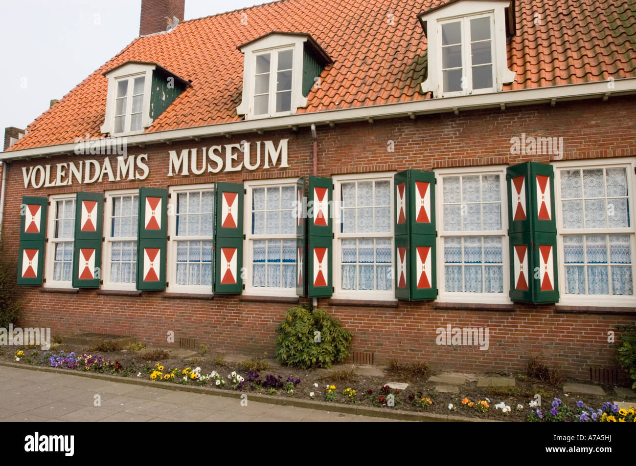 Volendam museum building North Holland Stock Photo - Alamy