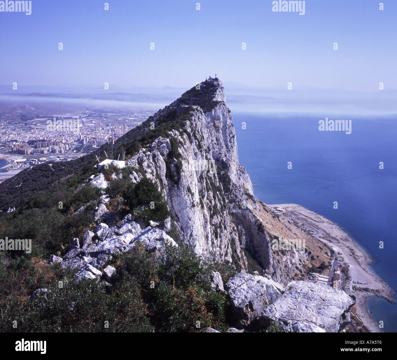 Rock of Gibraltar Stock Photo - Alamy