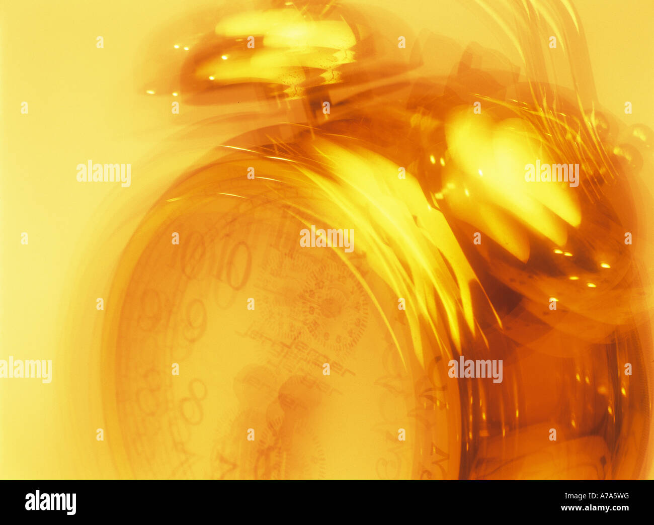 Alarm clock ringing Stock Photo - Alamy