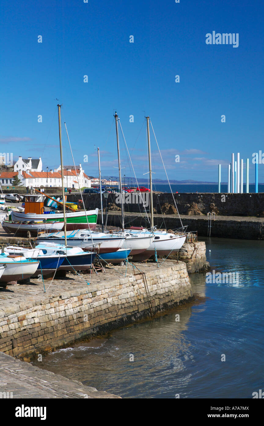Dysart harbour, Fife, Scotland, UK Stock Photo - Alamy
