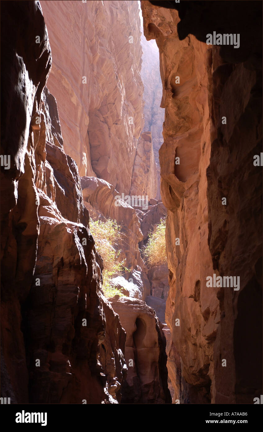 Rock formation Petra Jordan Stock Photo - Alamy