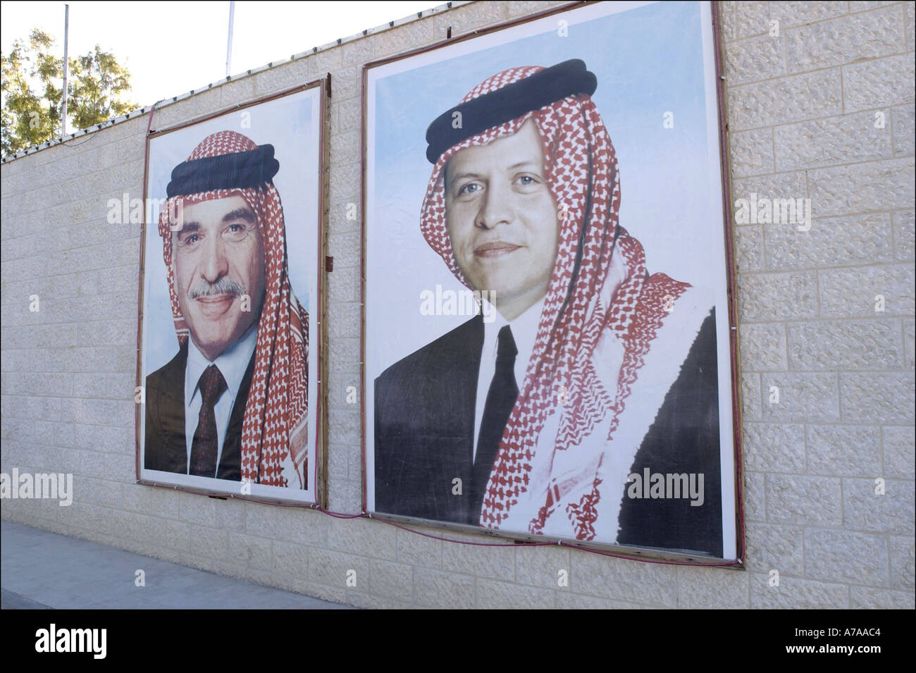 King abdullah ii young hi-res stock photography and images - Alamy