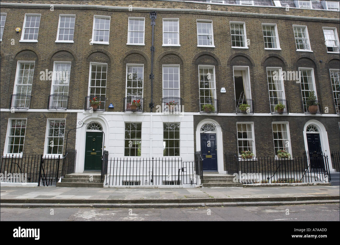 Residential Street Angel Islington London Stock Photo - Alamy