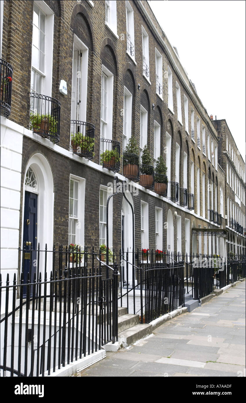 Residential Street Angel Islington London Stock Photo - Alamy