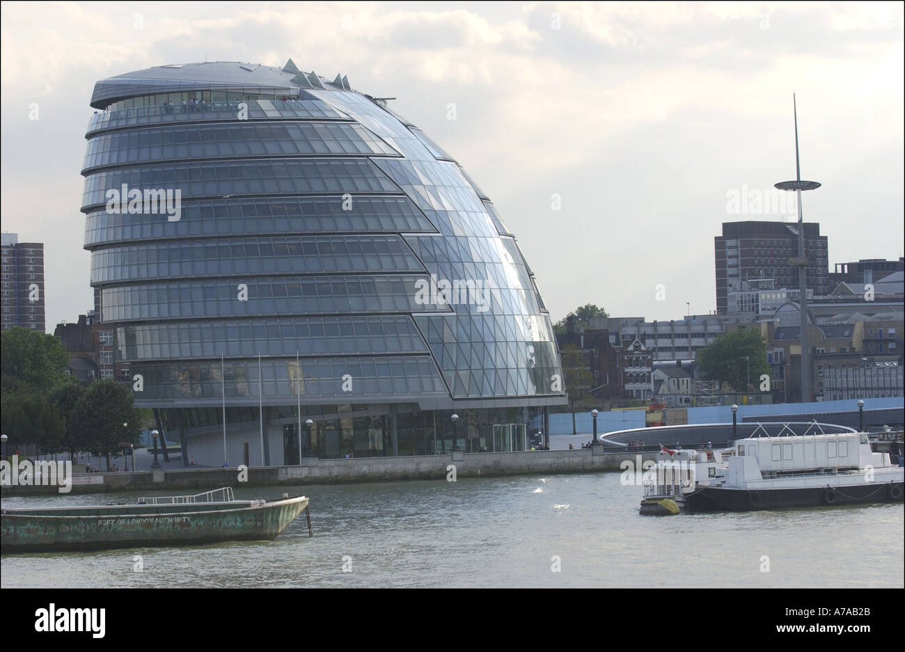 Ken Livingstone's GLA building Tower Bridge London Stock Photo - Alamy