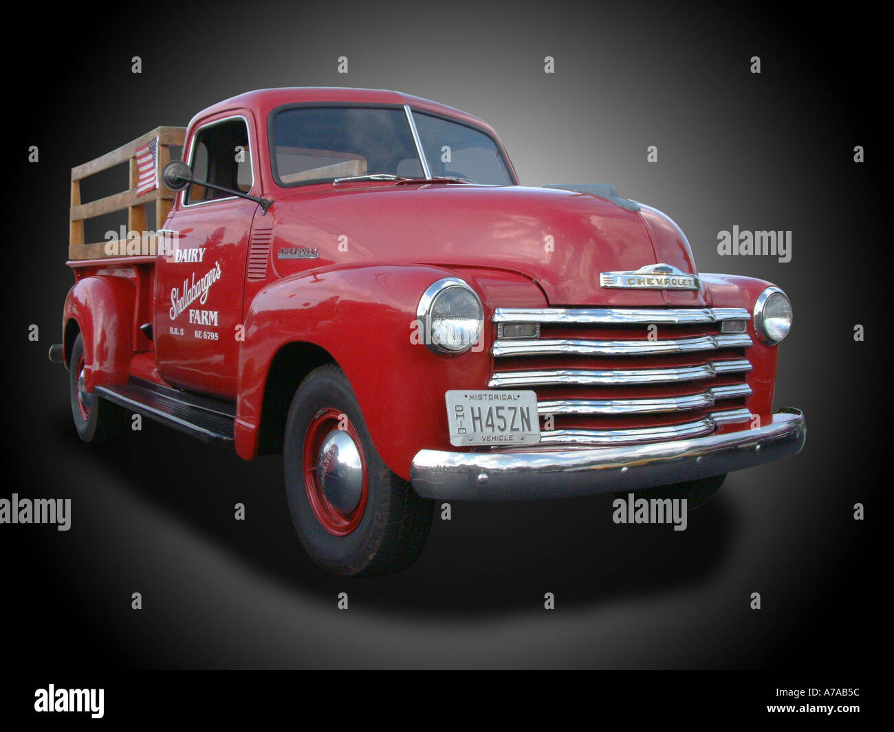 1948 Chevrolet Thriftmaster Pickup Truck Shellabarger s Dairy Farm ...